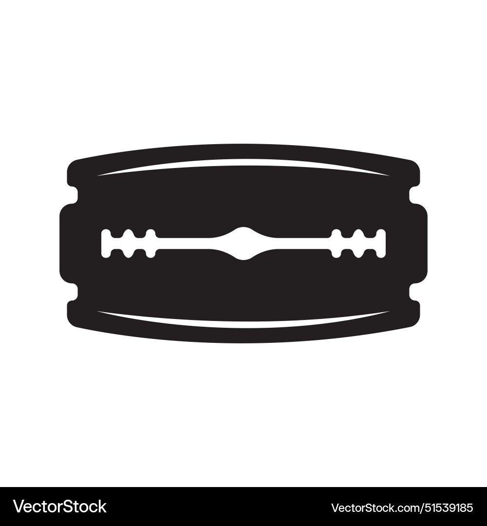 Razor blade icon symbol Royalty Free Vector Image