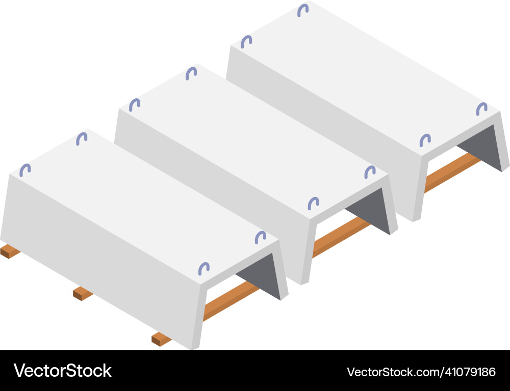 Concrete production icon Royalty Free Vector Image