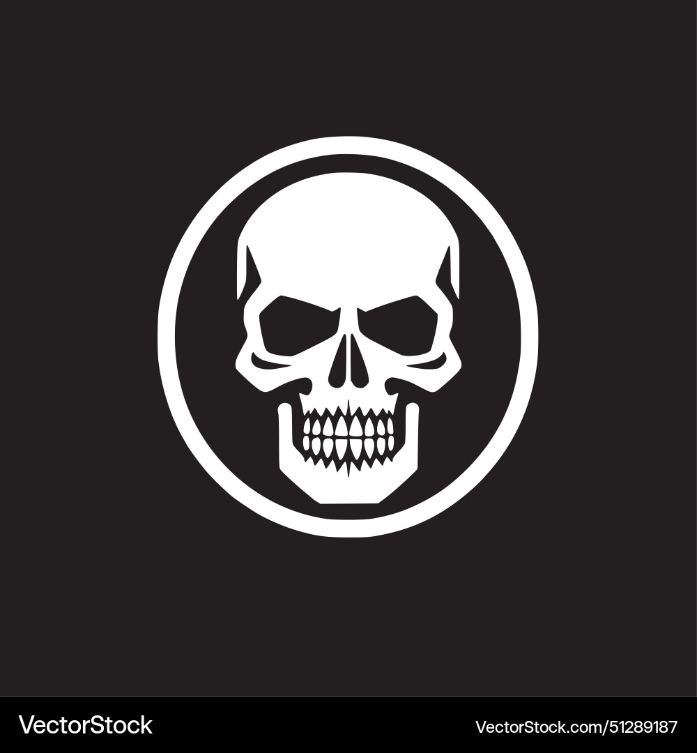 Skeleton - high quality logo ideal for t-shirt Vector Image