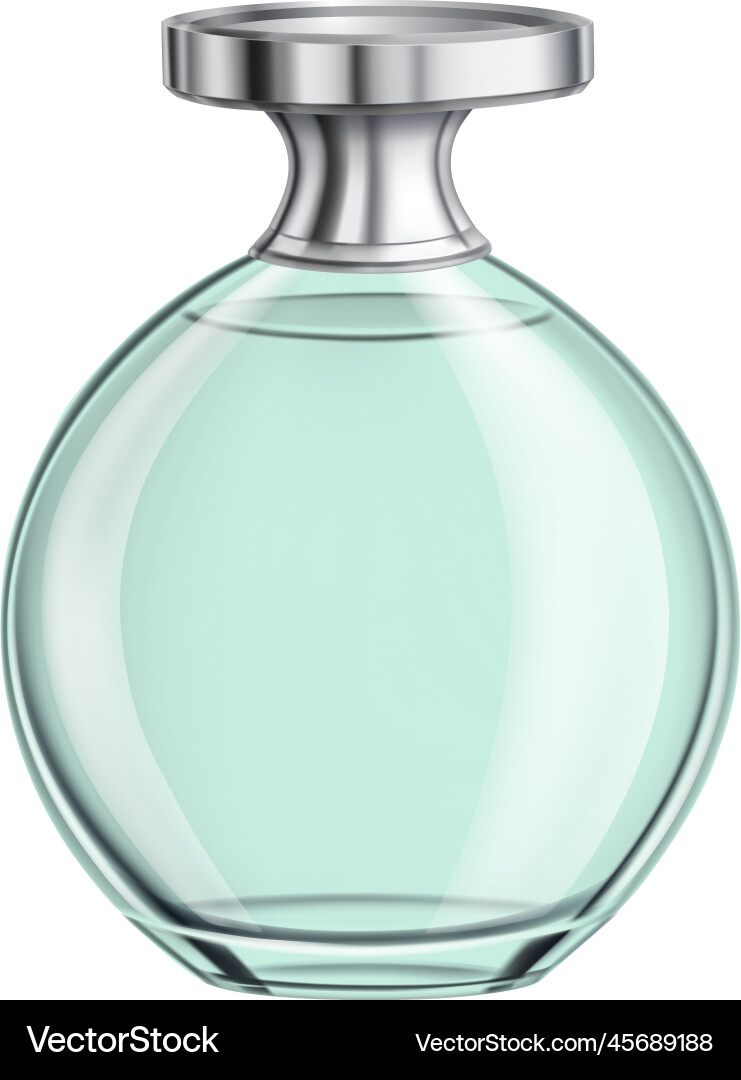 Perfume ball jar composition Royalty Free Vector Image