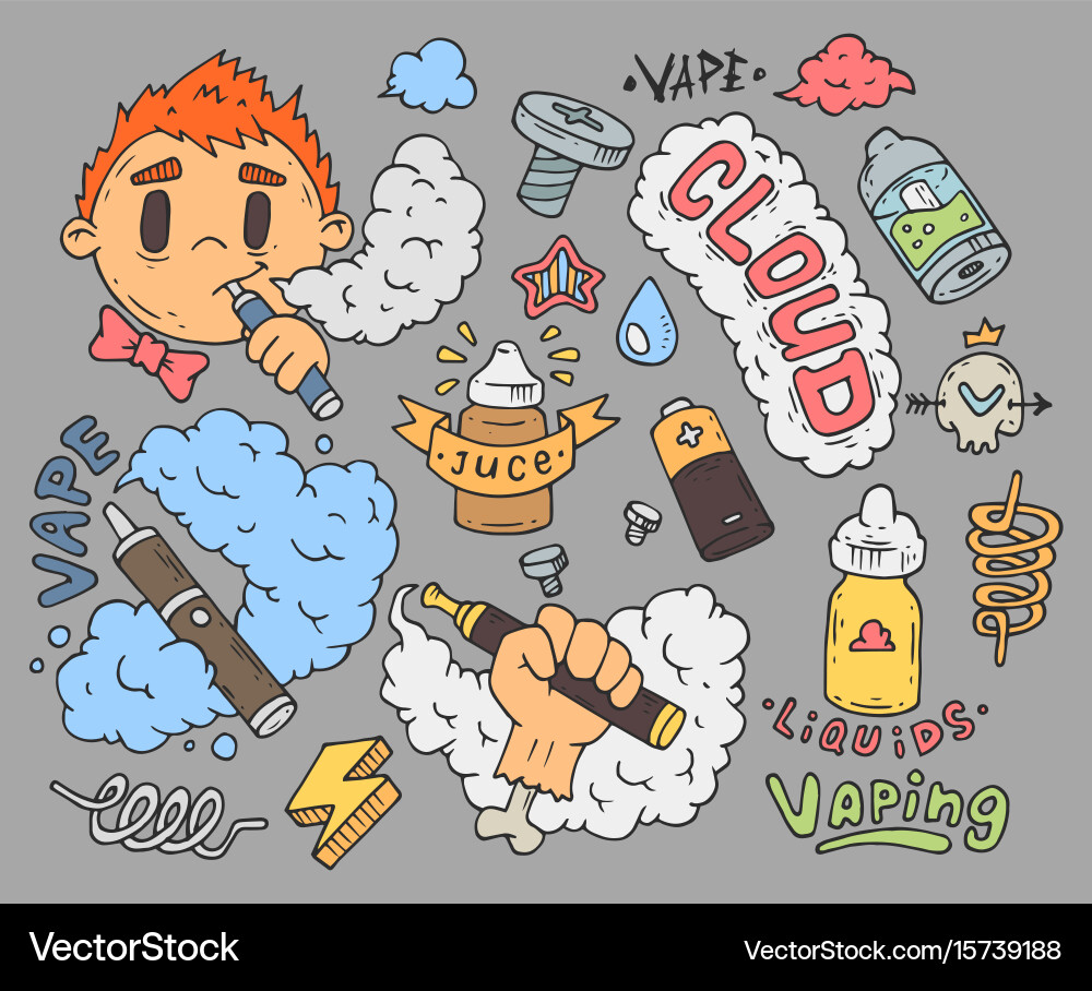 Cartoon Vape Vector Images (over 2,000)