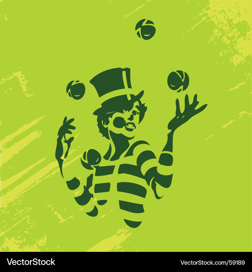 Clown Royalty Free Vector Image - VectorStock