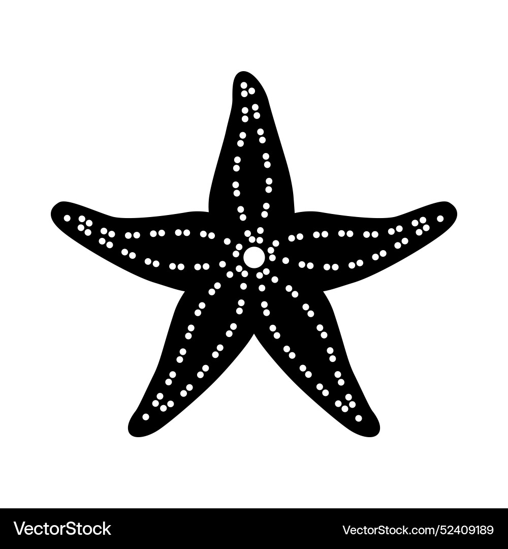 Starfish icon Royalty Free Vector Image - VectorStock