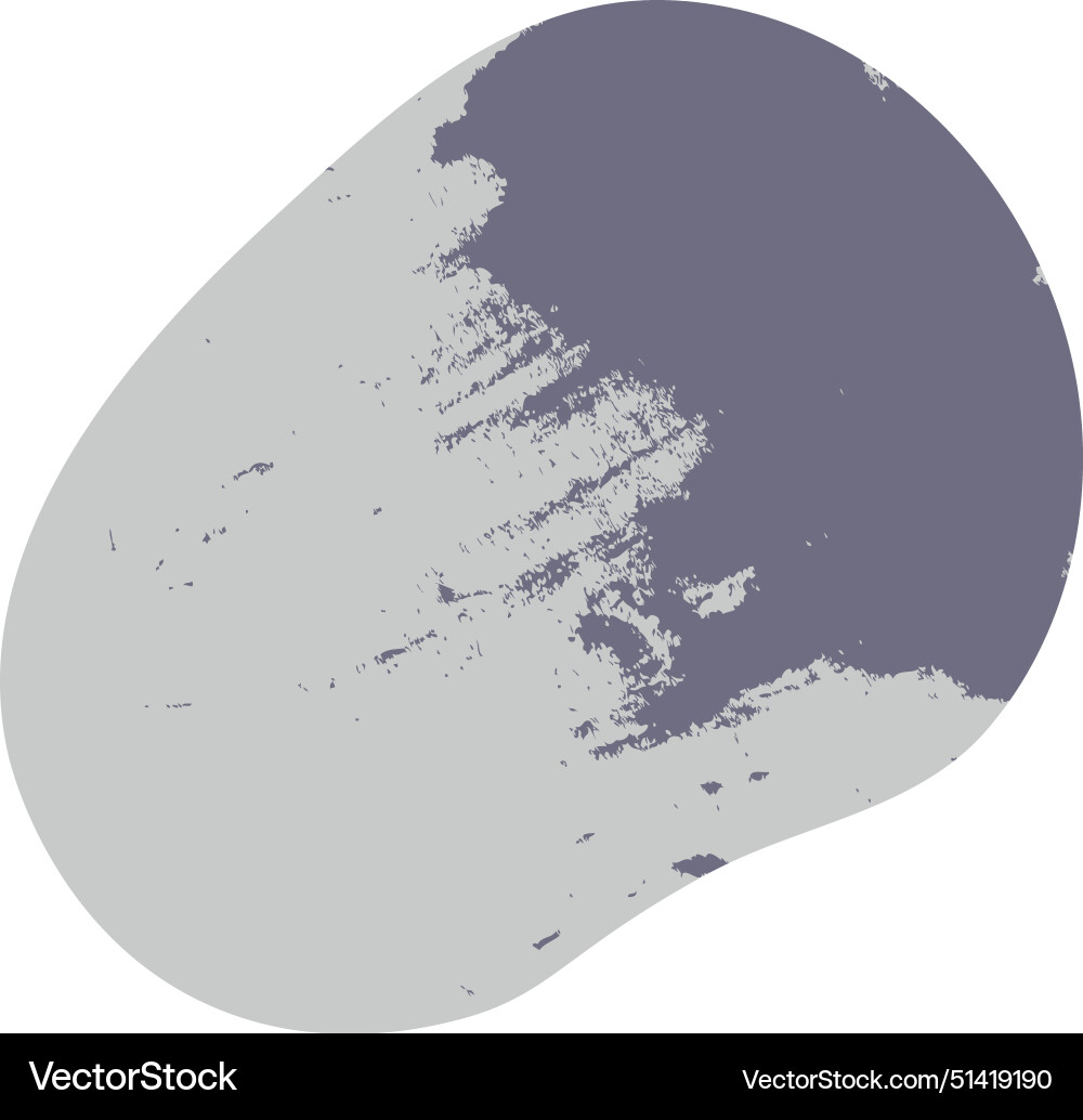 Oval abstract texture shape Royalty Free Vector Image