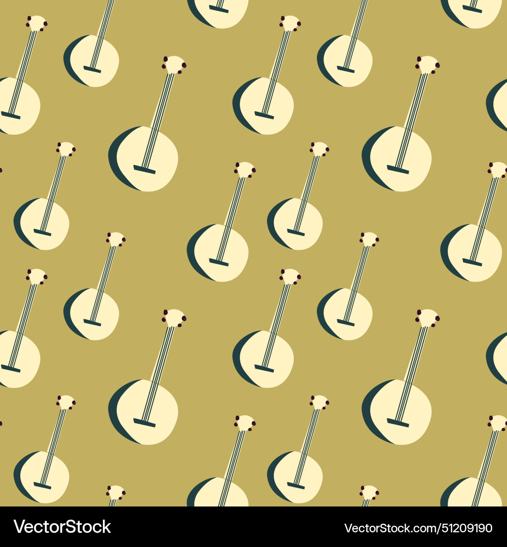 Seamless pattern for music festival bright Vector Image