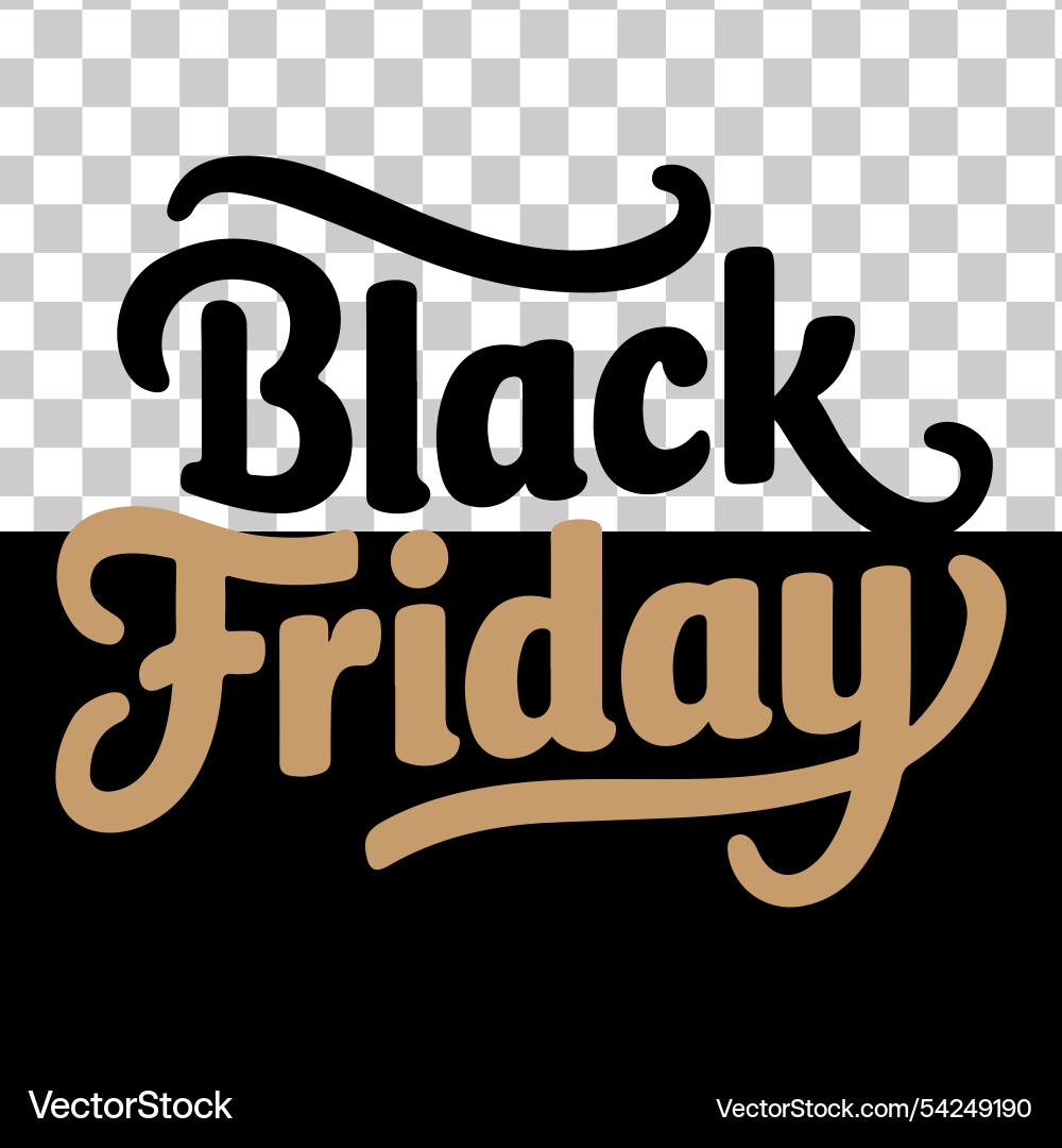 Unique transparent background calligraphy Vector Image