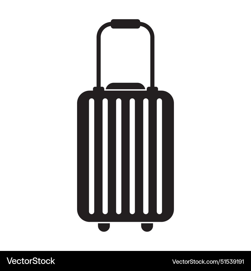 Suitcase icon symbol Royalty Free Vector Image
