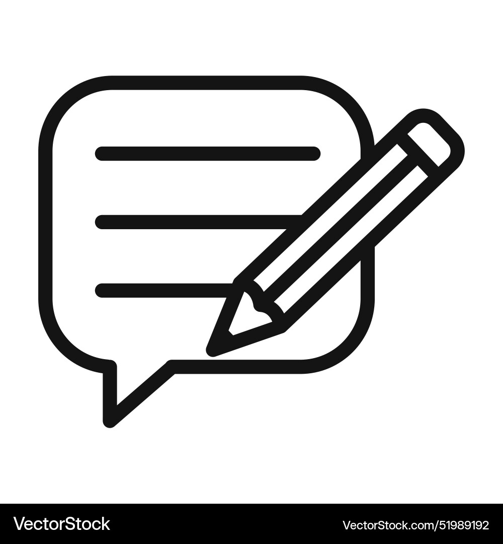 Review icon mark in filled style Royalty Free Vector Image