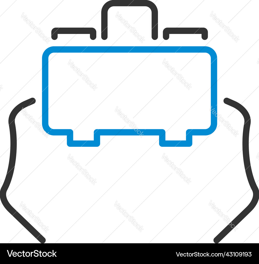 Micro button icon Royalty Free Vector Image - VectorStock