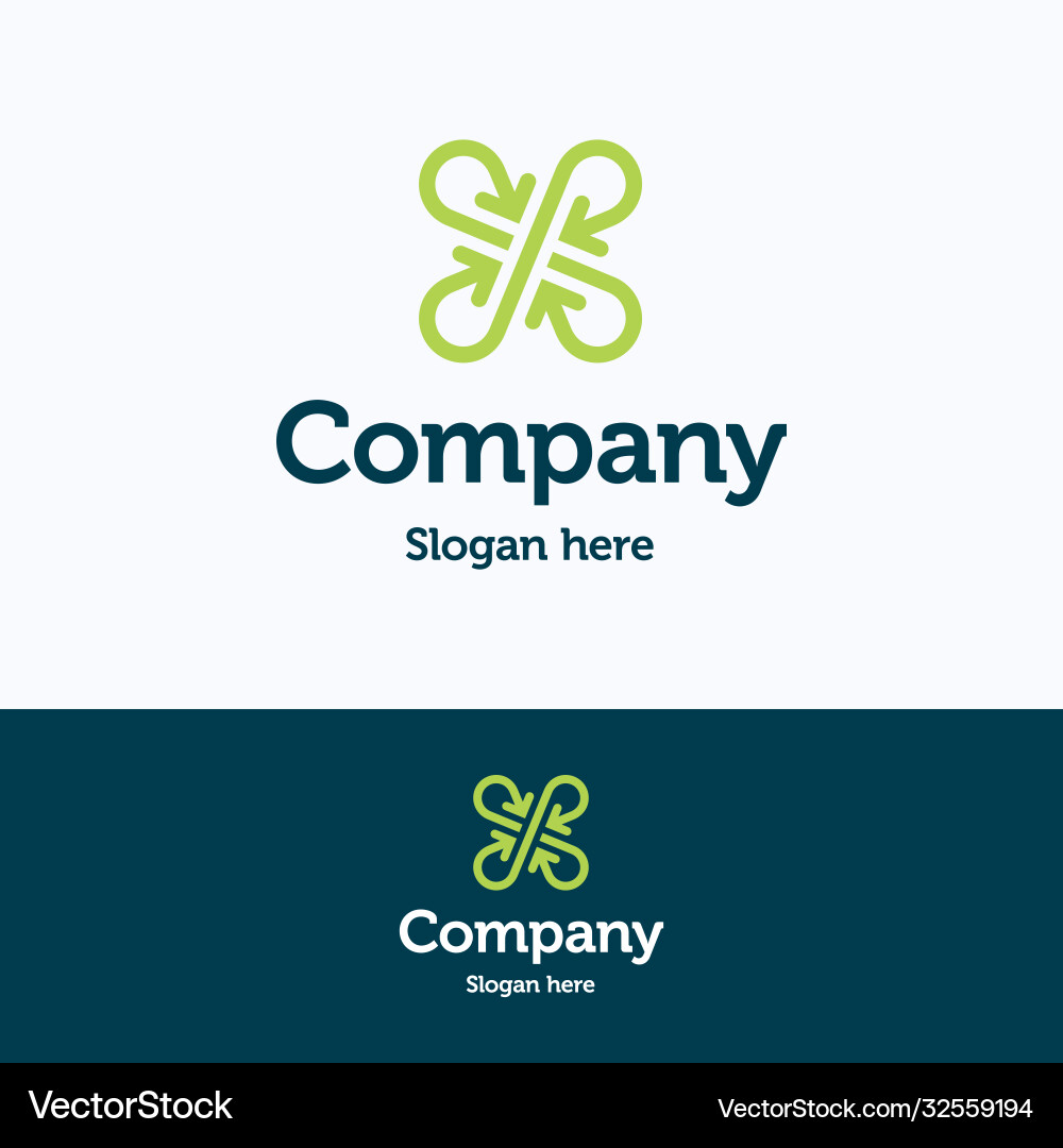 Company logo Royalty Free Vector Image - VectorStock