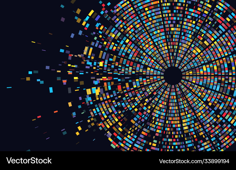 Dna test infographic genome sequence map Vector Image