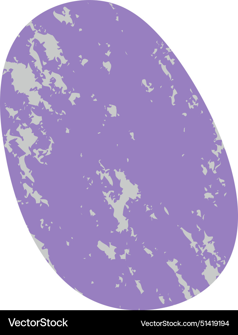 Oval abstract texture shape Royalty Free Vector Image