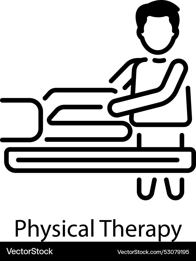 Physical therapy Royalty Free Vector Image - VectorStock