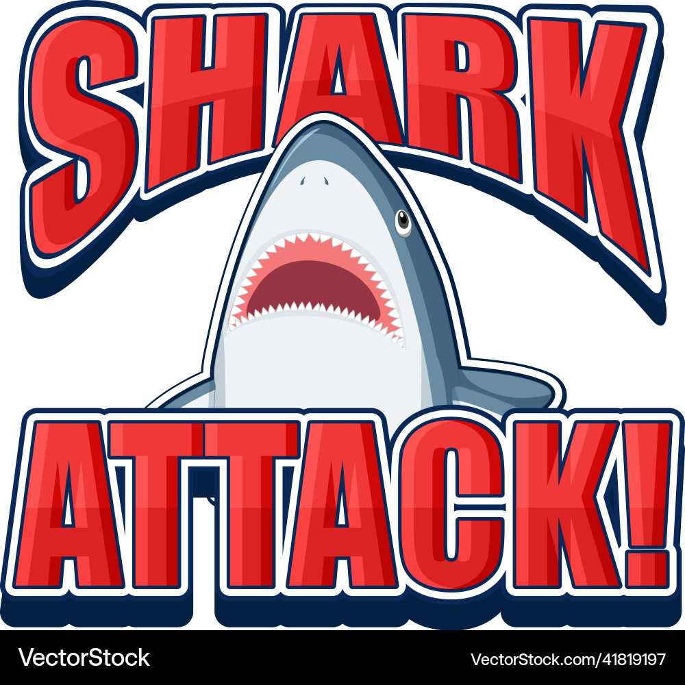 Shark Attack Logo
