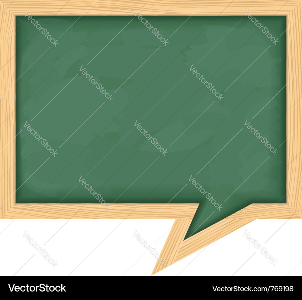 Blackboard Royalty Free Vector Image - VectorStock