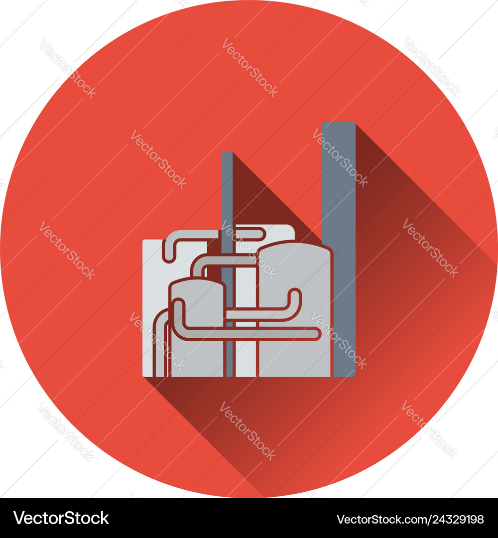 Chemical plant icon Royalty Free Vector Image - VectorStock
