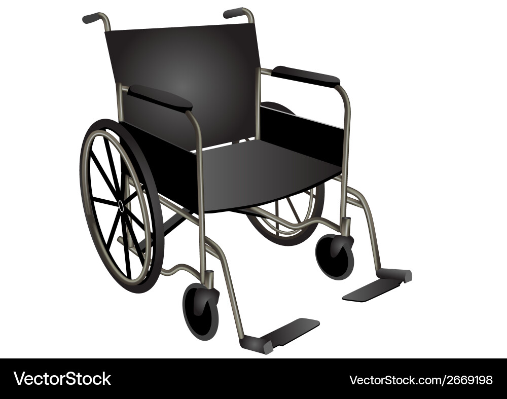Wheelchair Royalty Free Vector Image - VectorStock