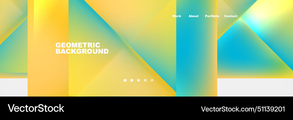 Colorfulness with azure and electric blue Vector Image