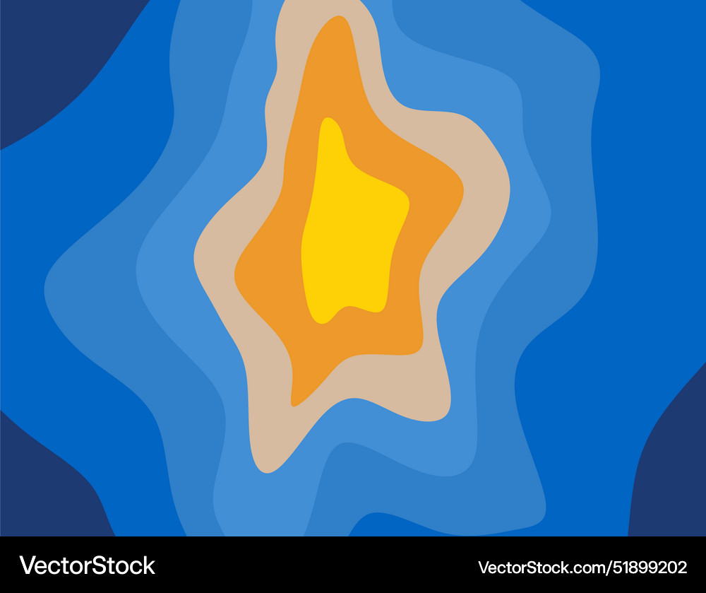 Background with colorful cloud shapes Royalty Free Vector