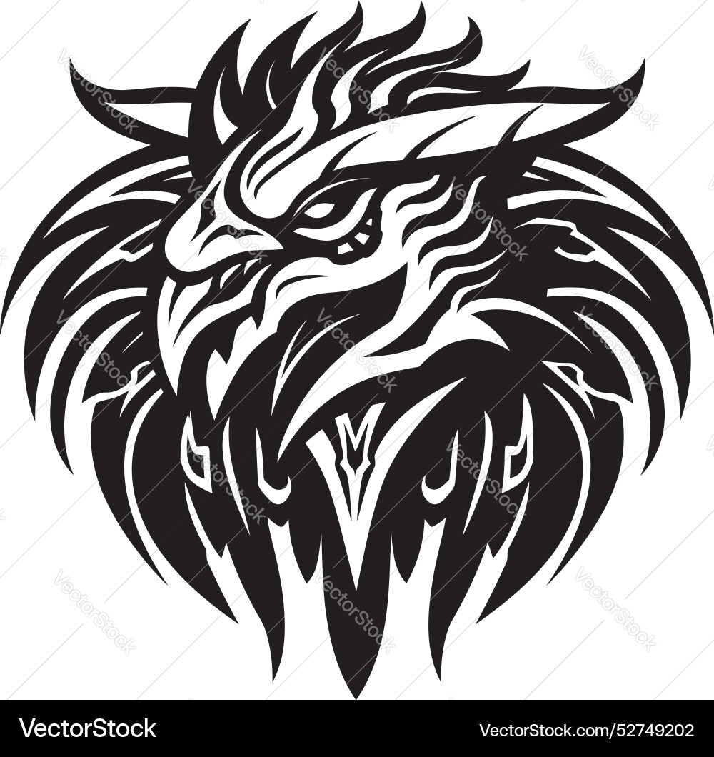 Quetzalcoatl iconic design ethereal serpent Vector Image