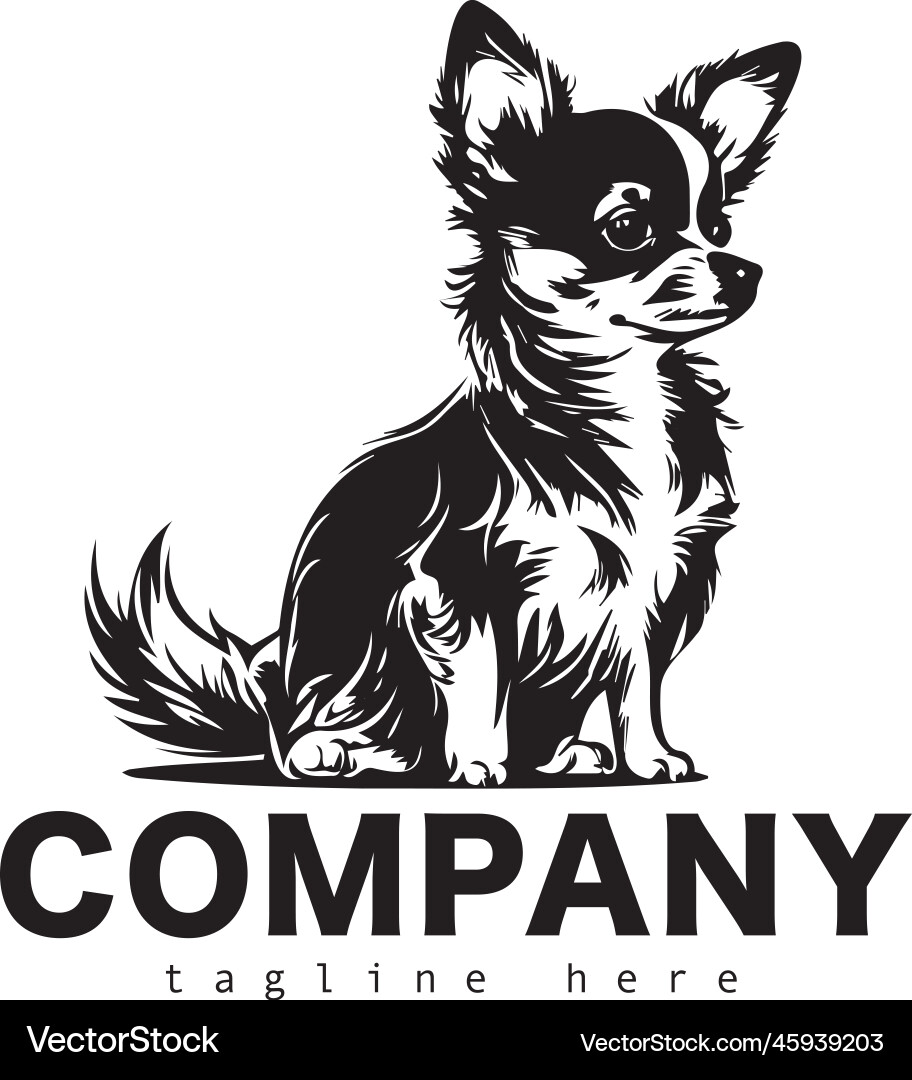 Logo chihuahua dog Royalty Free Vector Image - VectorStock