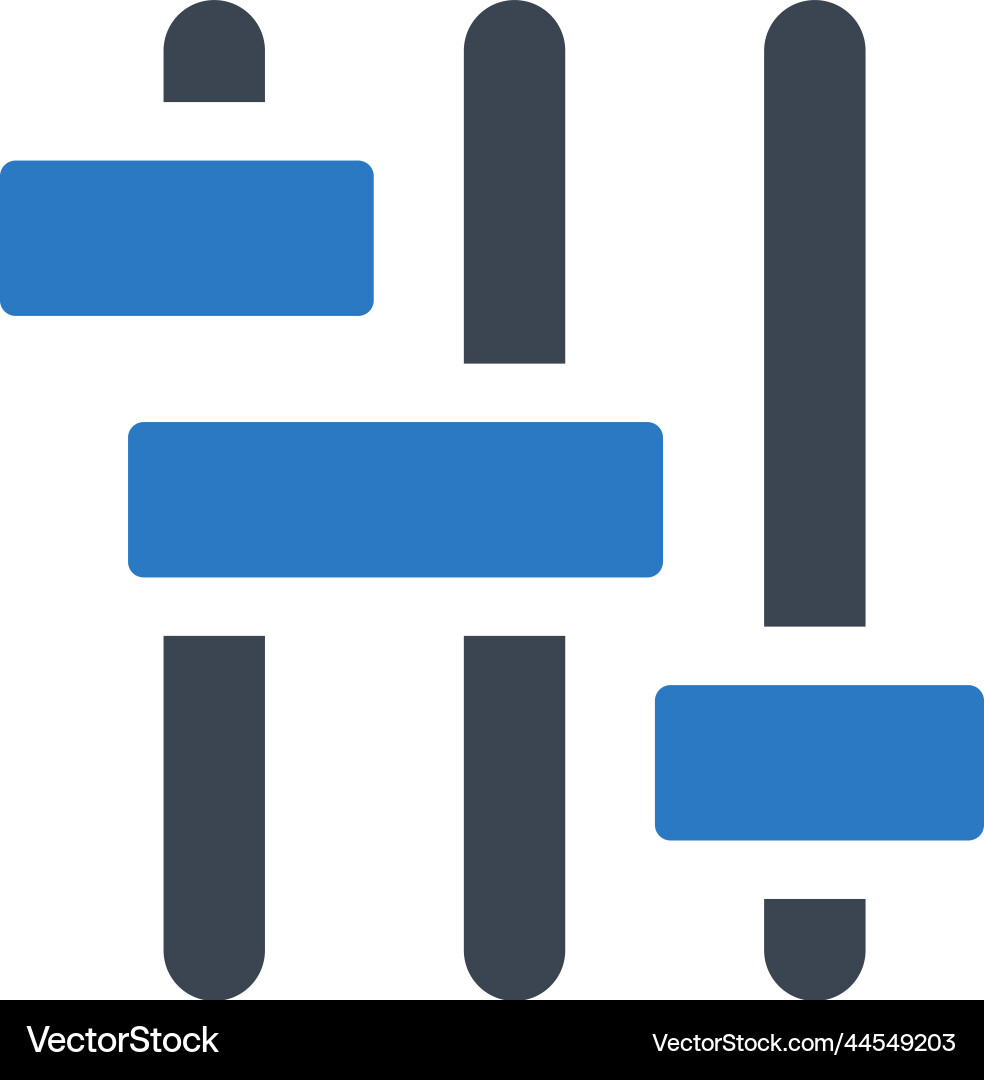 Project management icon Royalty Free Vector Image