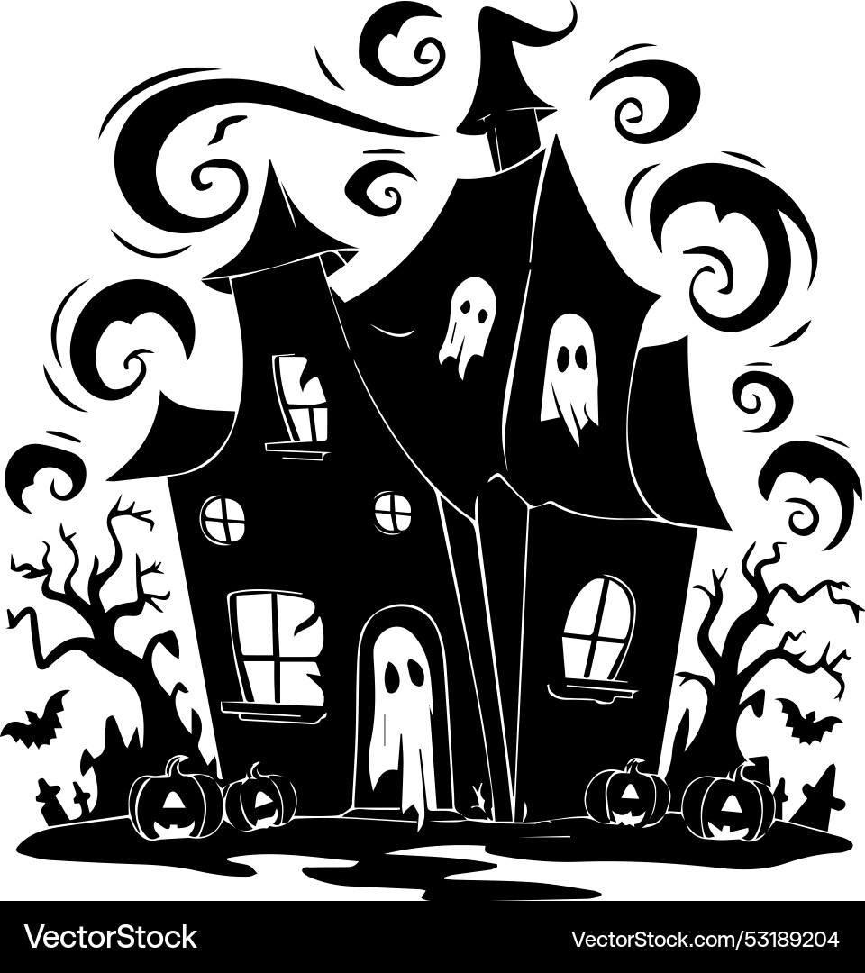 A halloween ghost design Royalty Free Vector Image