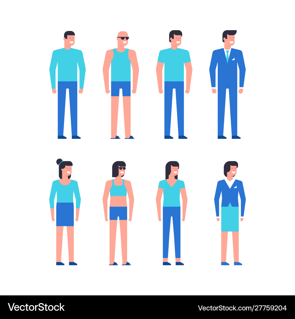Group happy people Royalty Free Vector Image - VectorStock