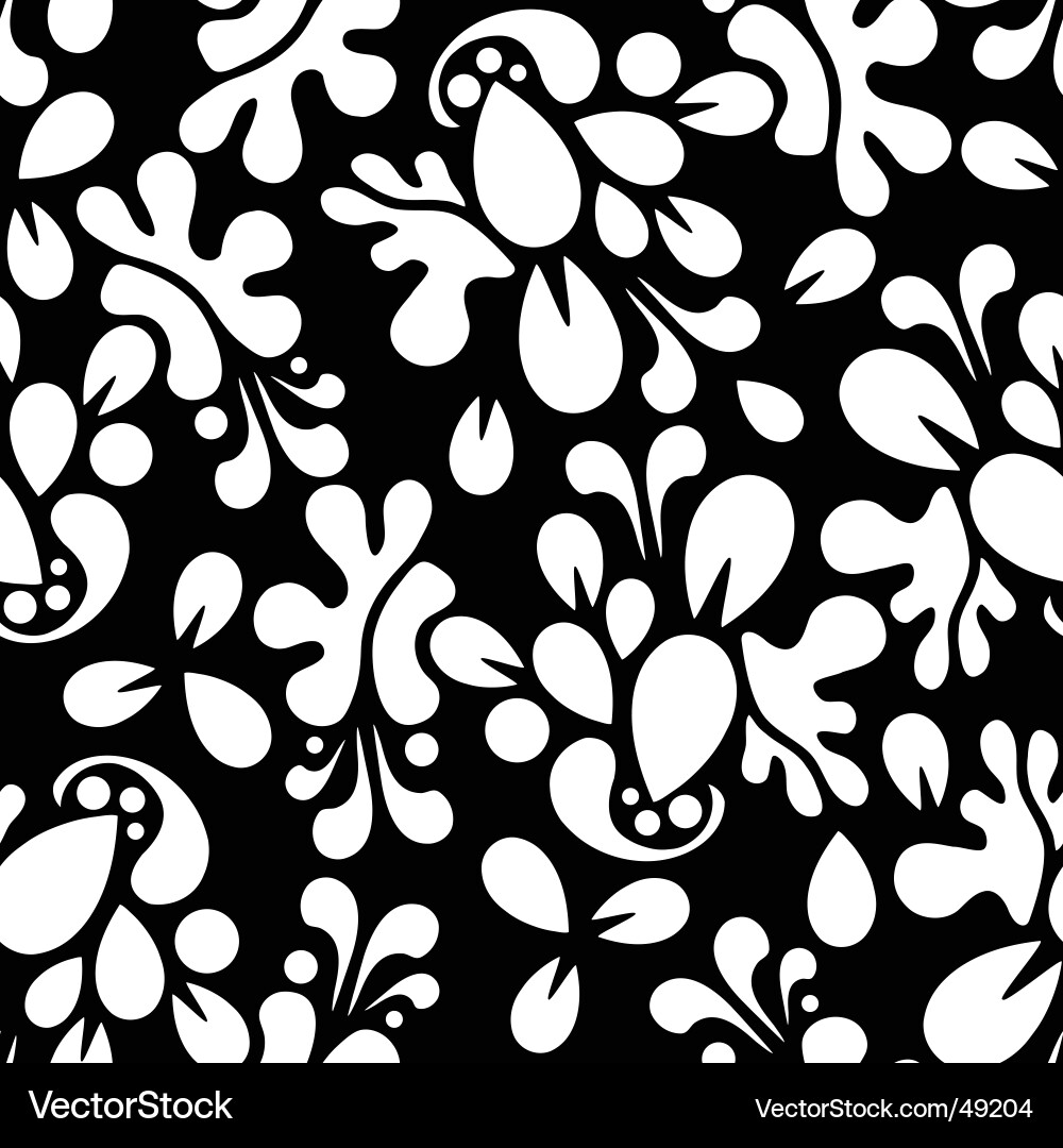 Seamless wallpaper Royalty Free Vector Image - VectorStock