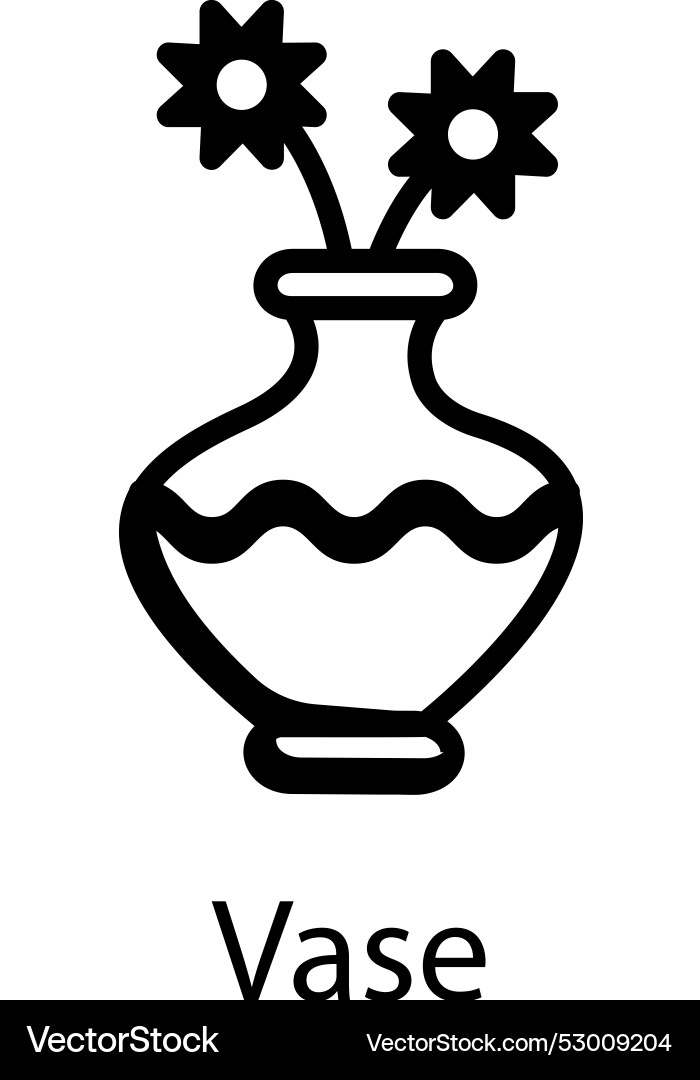 Vase Royalty Free Vector Image - VectorStock