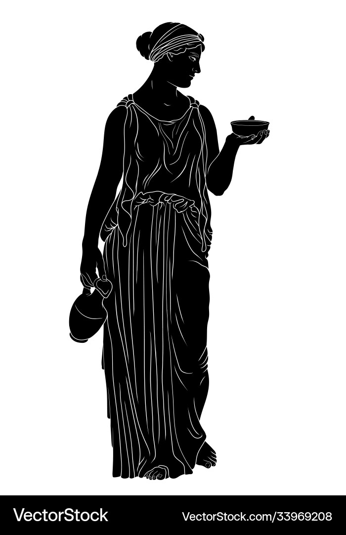Greek women Royalty Free Vector Image - VectorStock