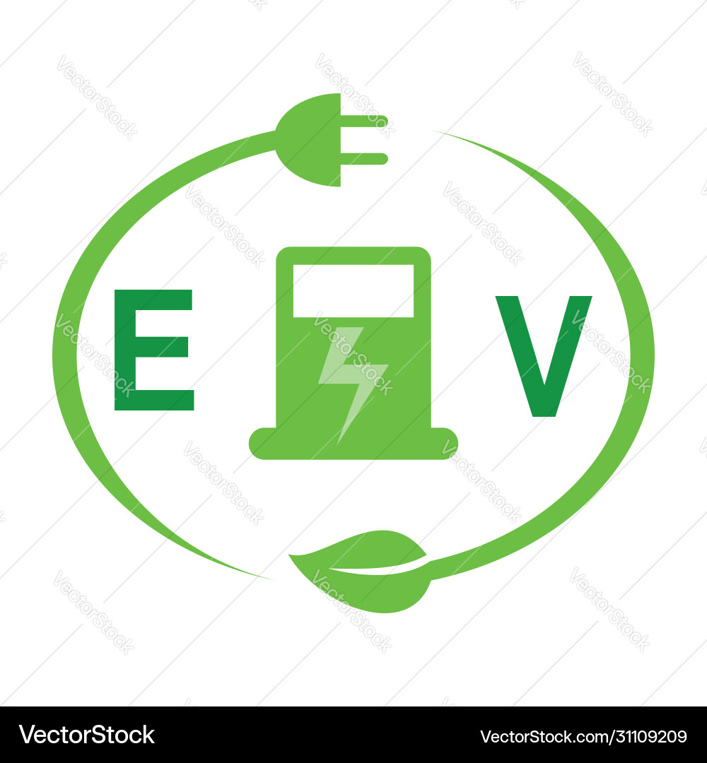 Ev charging Royalty Free Vector Image - VectorStock