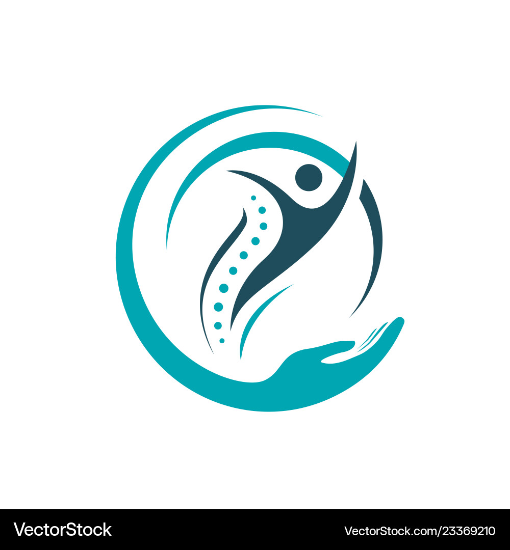 Abstract People Logo - Hands & Connection Vector Image