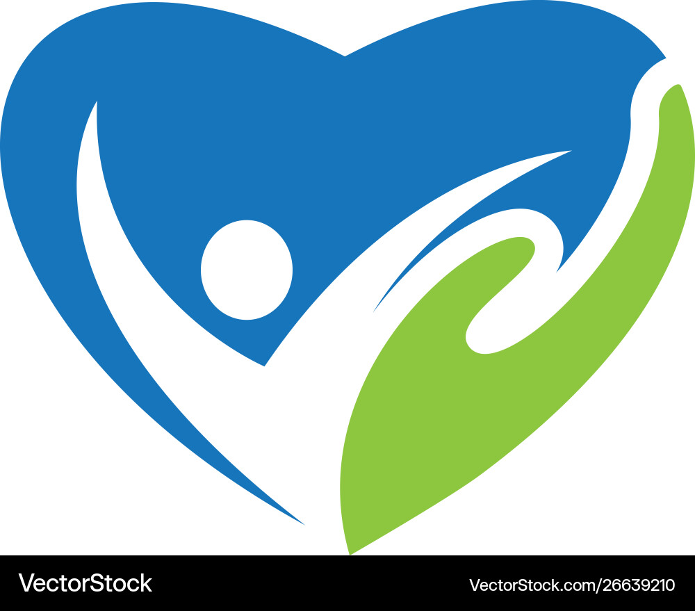 People care logo Royalty Free Vector Image - VectorStock