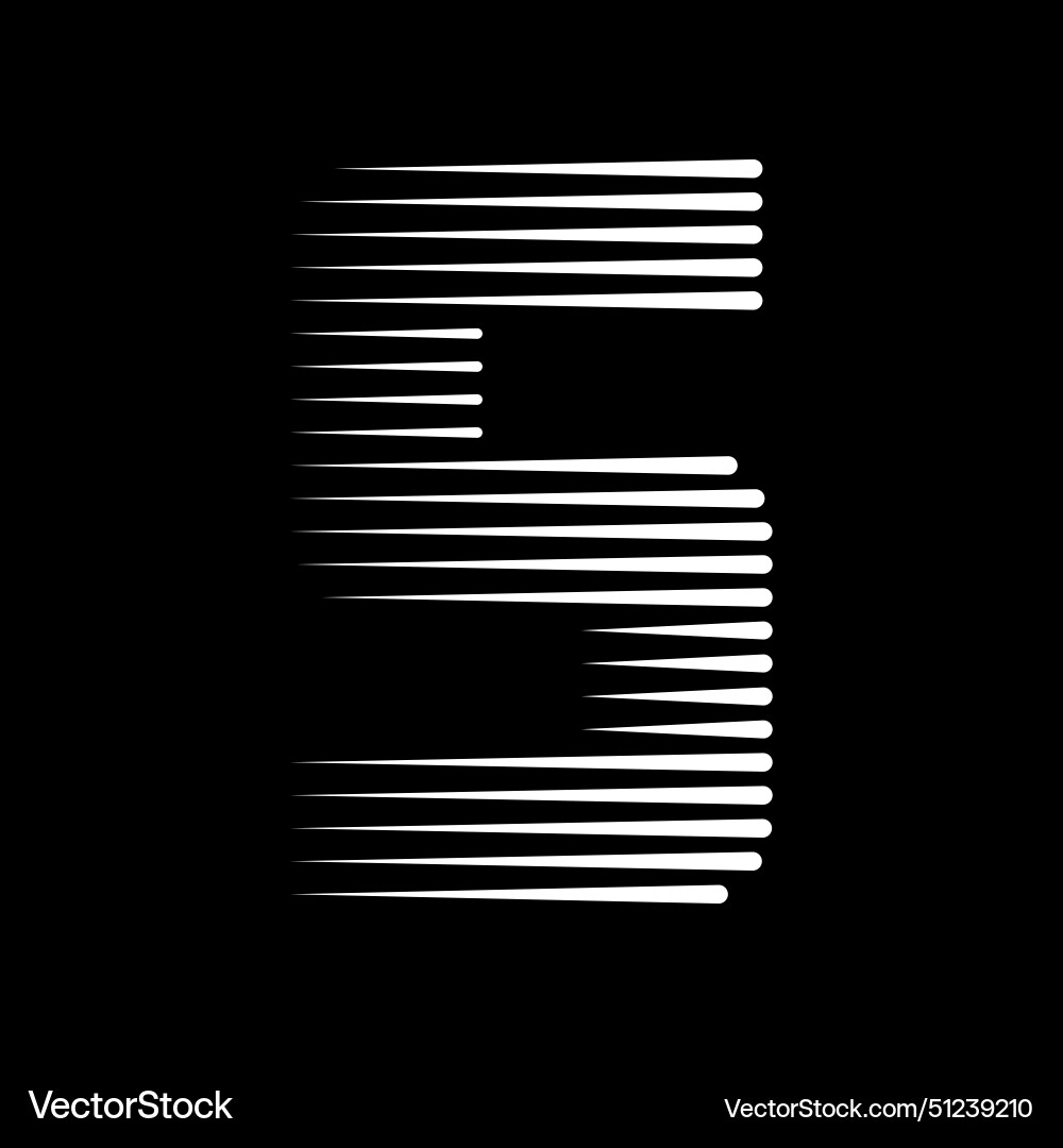 S letter lines logo icon Royalty Free Vector Image