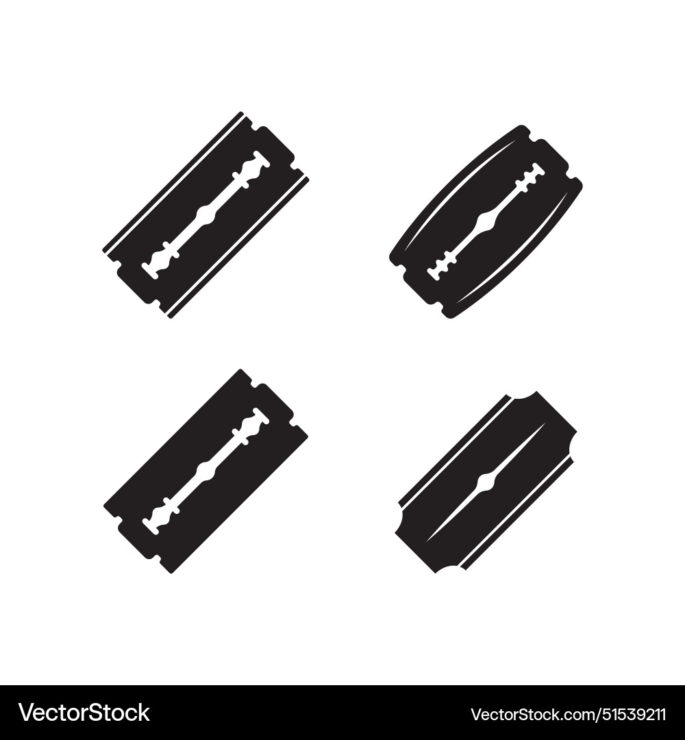 Razor blade icon Royalty Free Vector Image - VectorStock