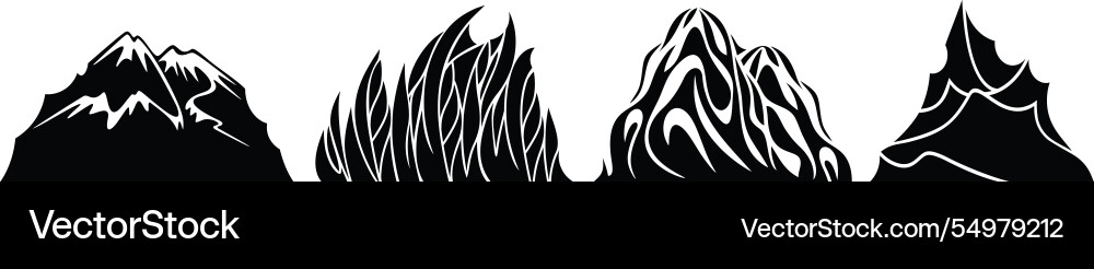 Mountain Royalty Free Vector Image - VectorStock