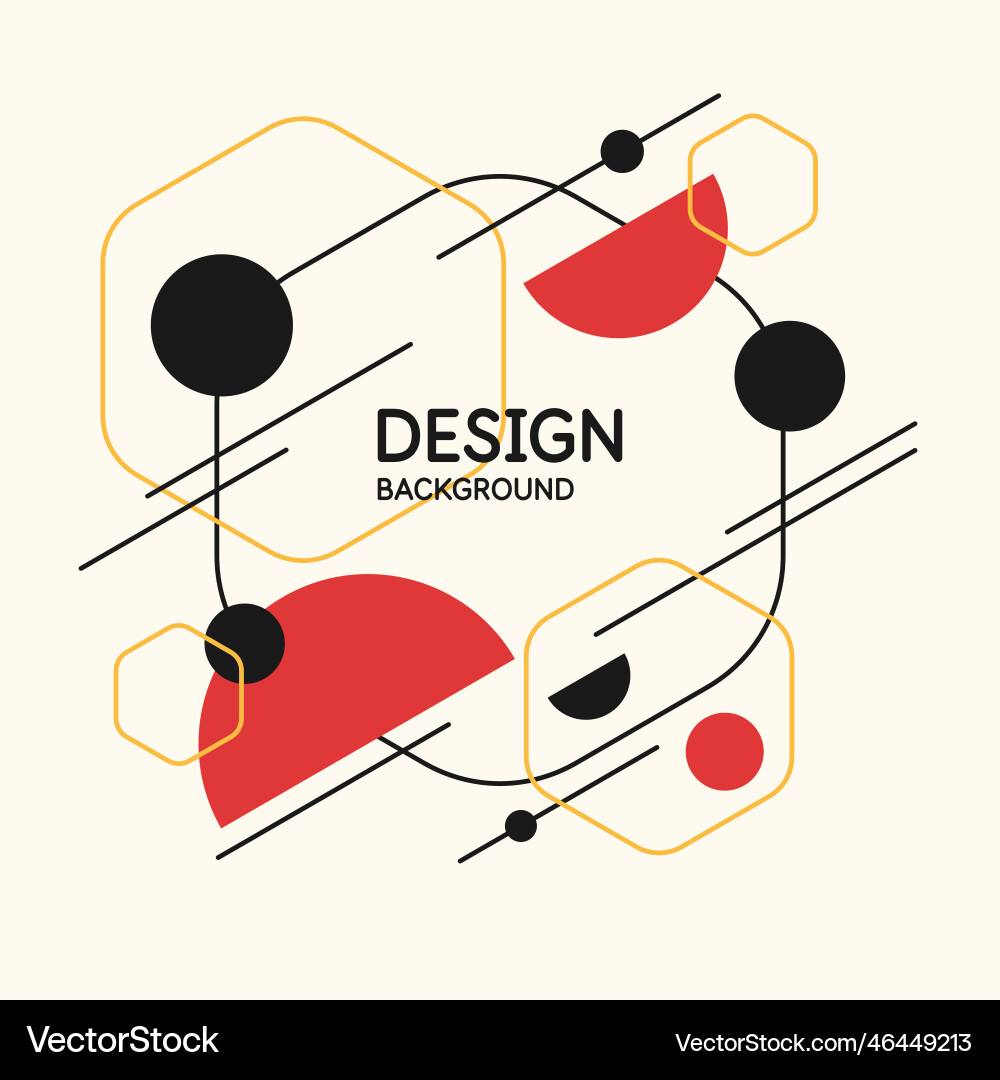 Abstract background in a modern trendy style Vector Image