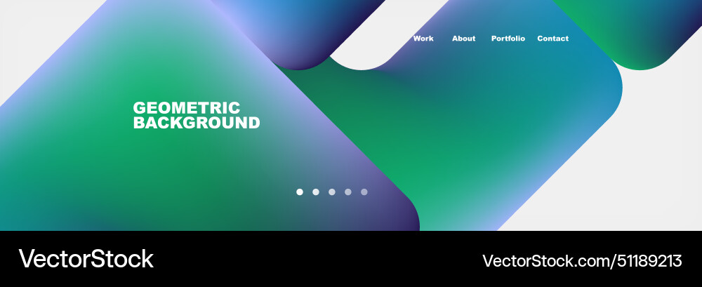 Aqua and electric blue gradient background Vector Image