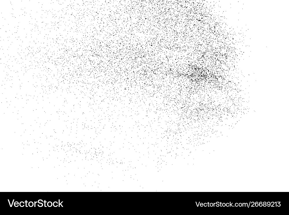 Black Grainy Texture Royalty Free Vector Image