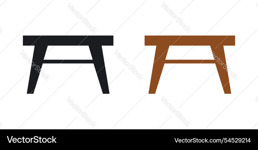 Table icon Royalty Free Vector Image - VectorStock