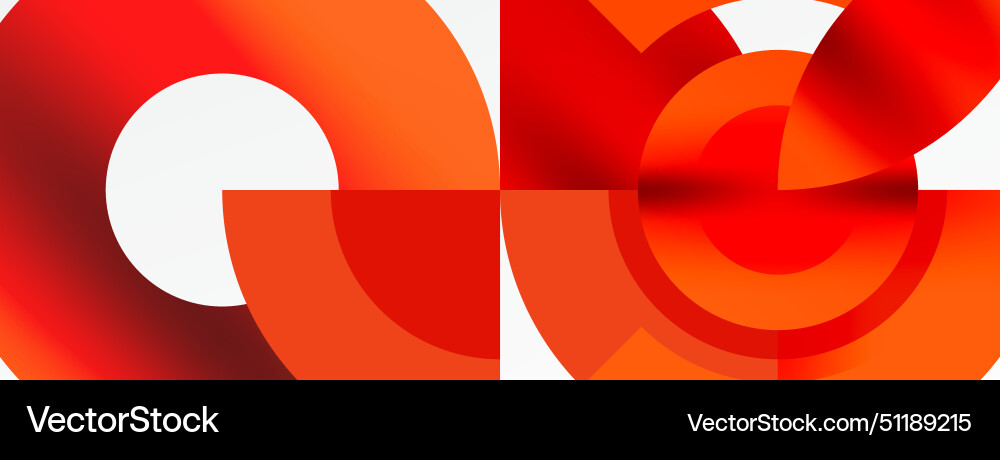 A red circle with a white circle in the middle Vector Image