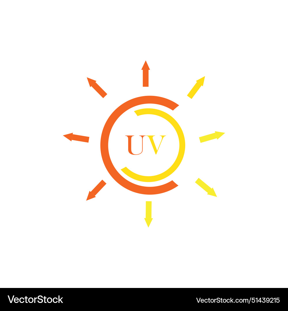 Sun logo Royalty Free Vector Image - VectorStock