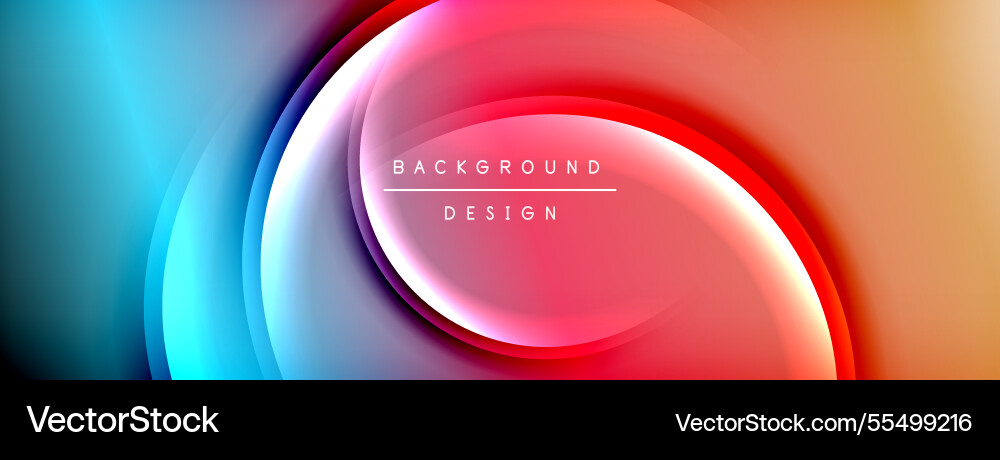 Gradient and shadow wave line geometric Royalty Free Vector