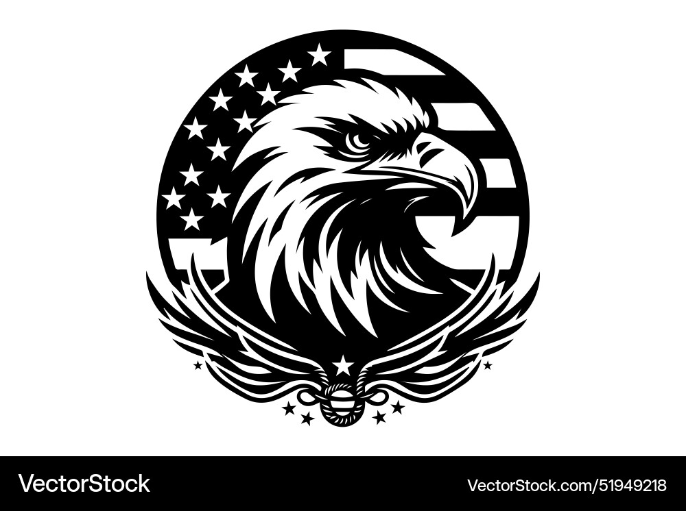 American eagle Royalty Free Vector Image - VectorStock