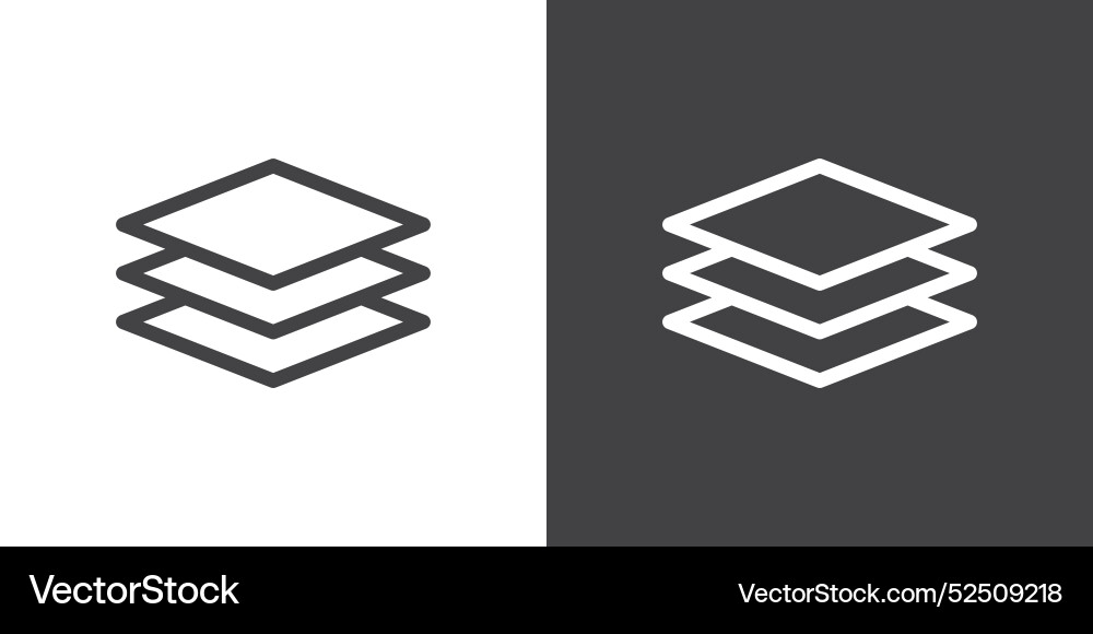 Layers icon Royalty Free Vector Image - VectorStock