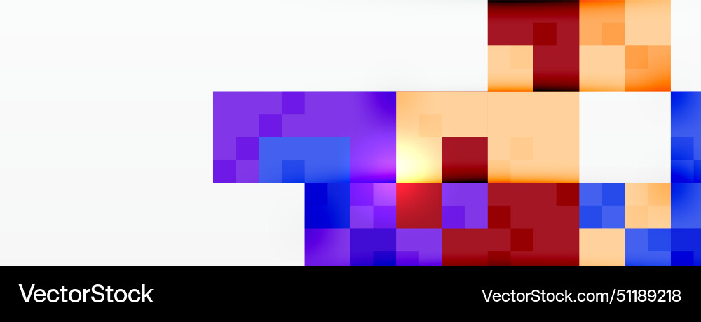 Symmetrical pixel art of person in a vibrant Vector Image