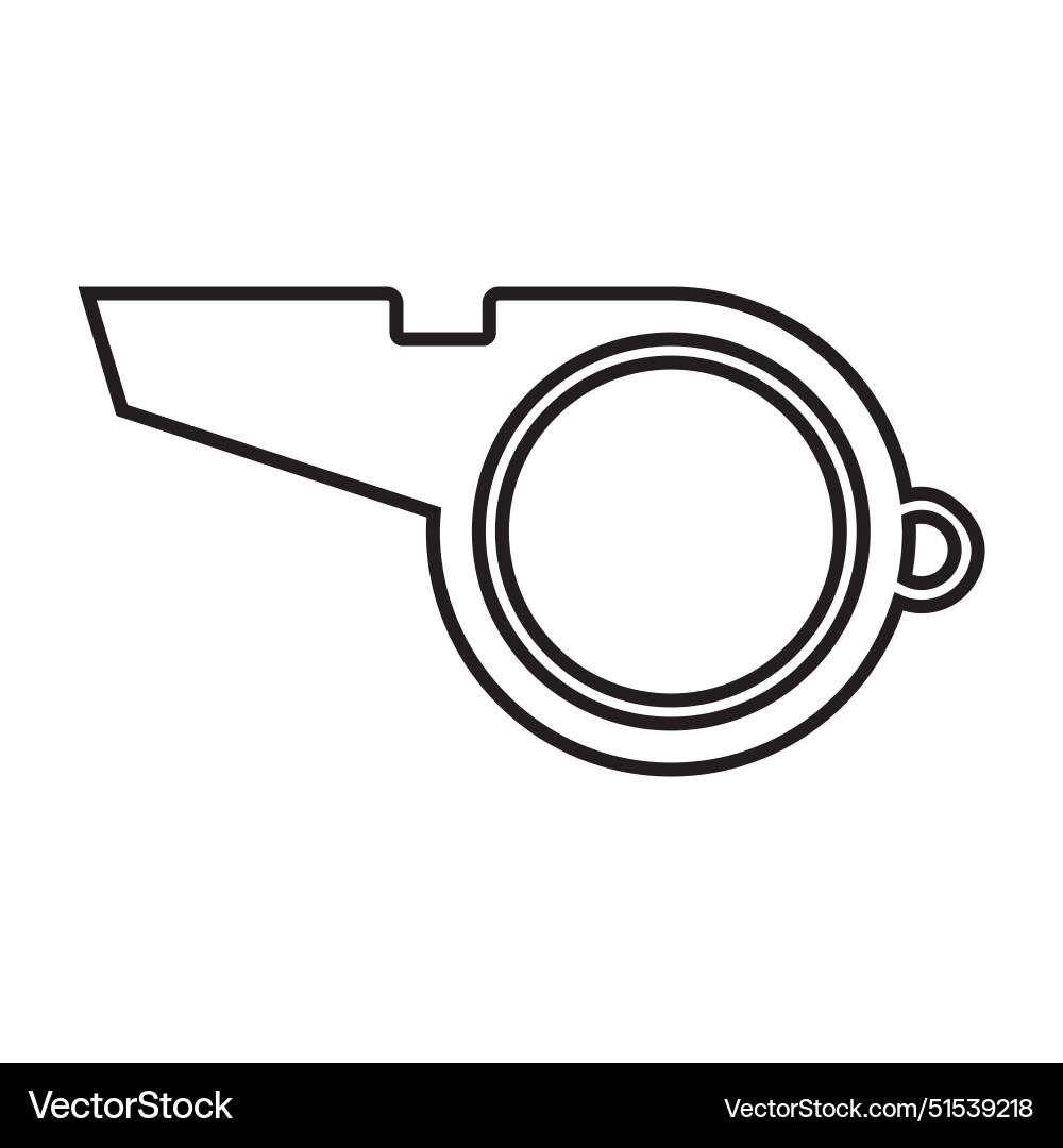 Whistle icon Royalty Free Vector Image - VectorStock
