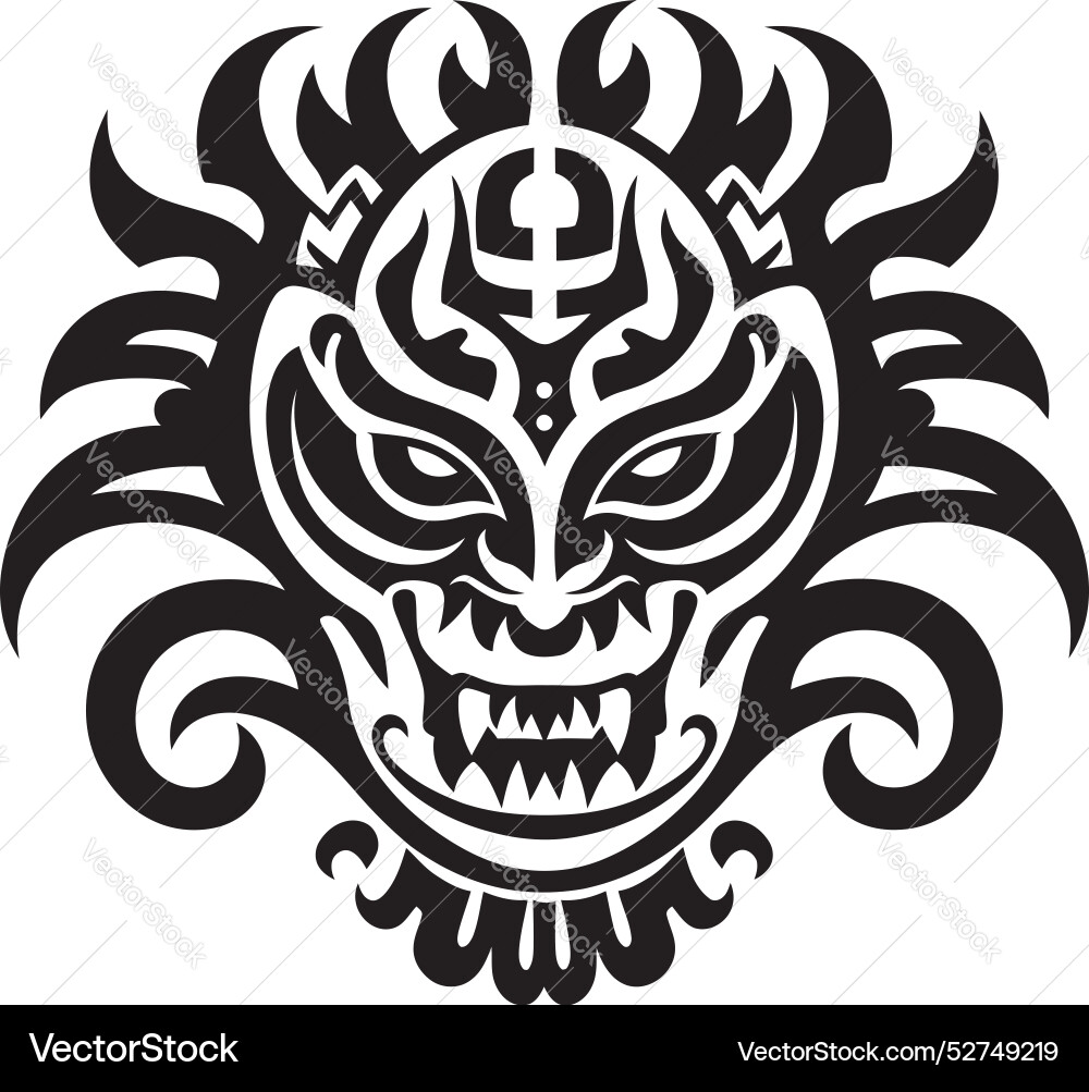 Mayan divinity symbol quetzalcoatl logo Royalty Free Vector