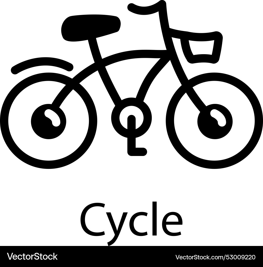 Cycle Royalty Free Vector Image - VectorStock